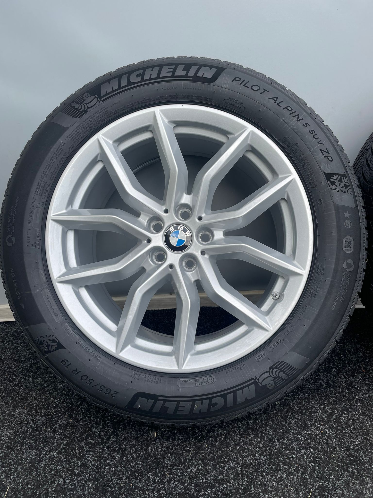 Jante originale BMW roti iarna X5 G05 X6 G06 style 734 BMW 6880685 - Premiumwheels.ro