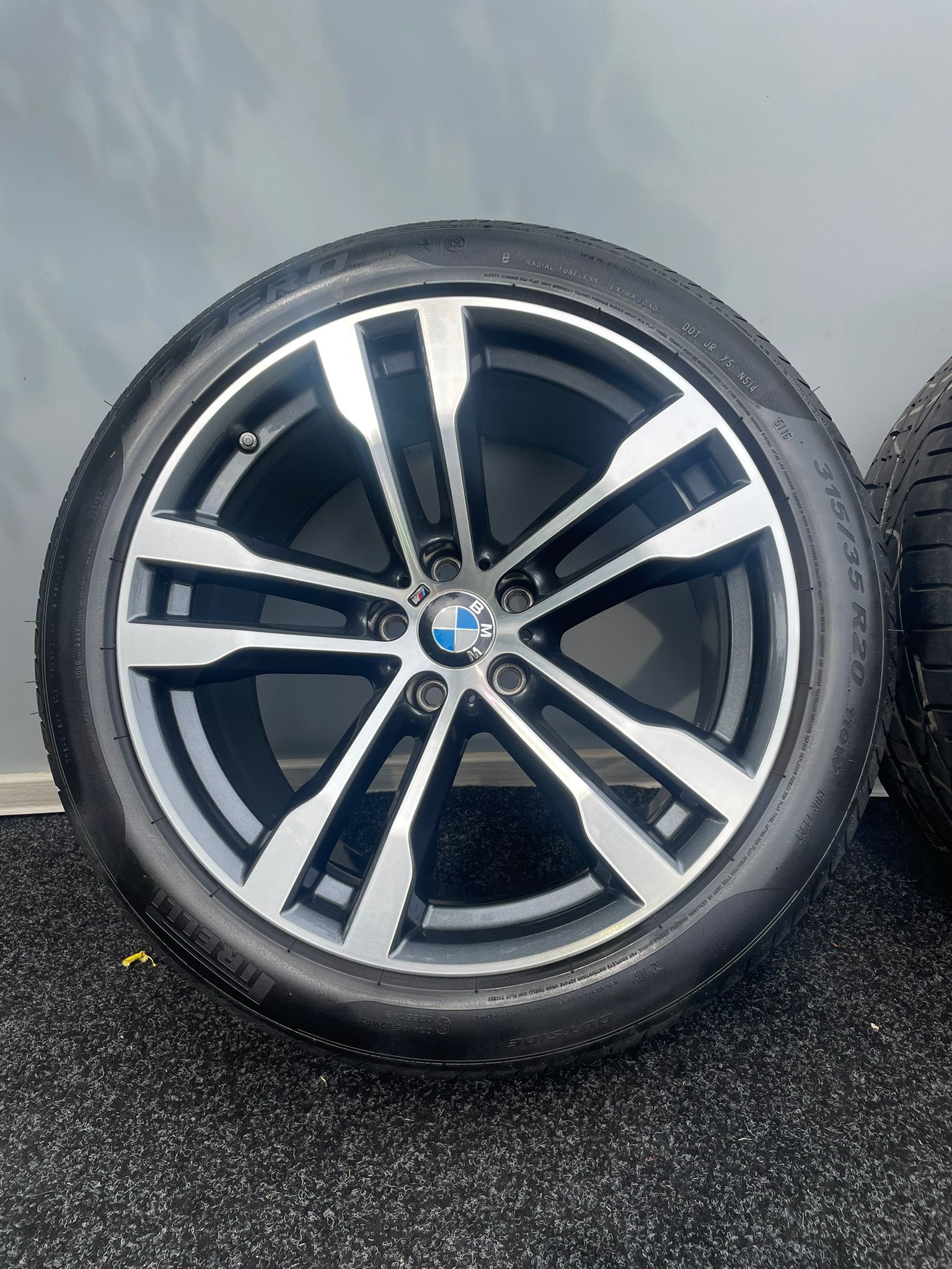 Jante originale BMW X5 F15 X6 F16 M50D style 468 R20 bmw7846788 - Premiumwheels.ro
