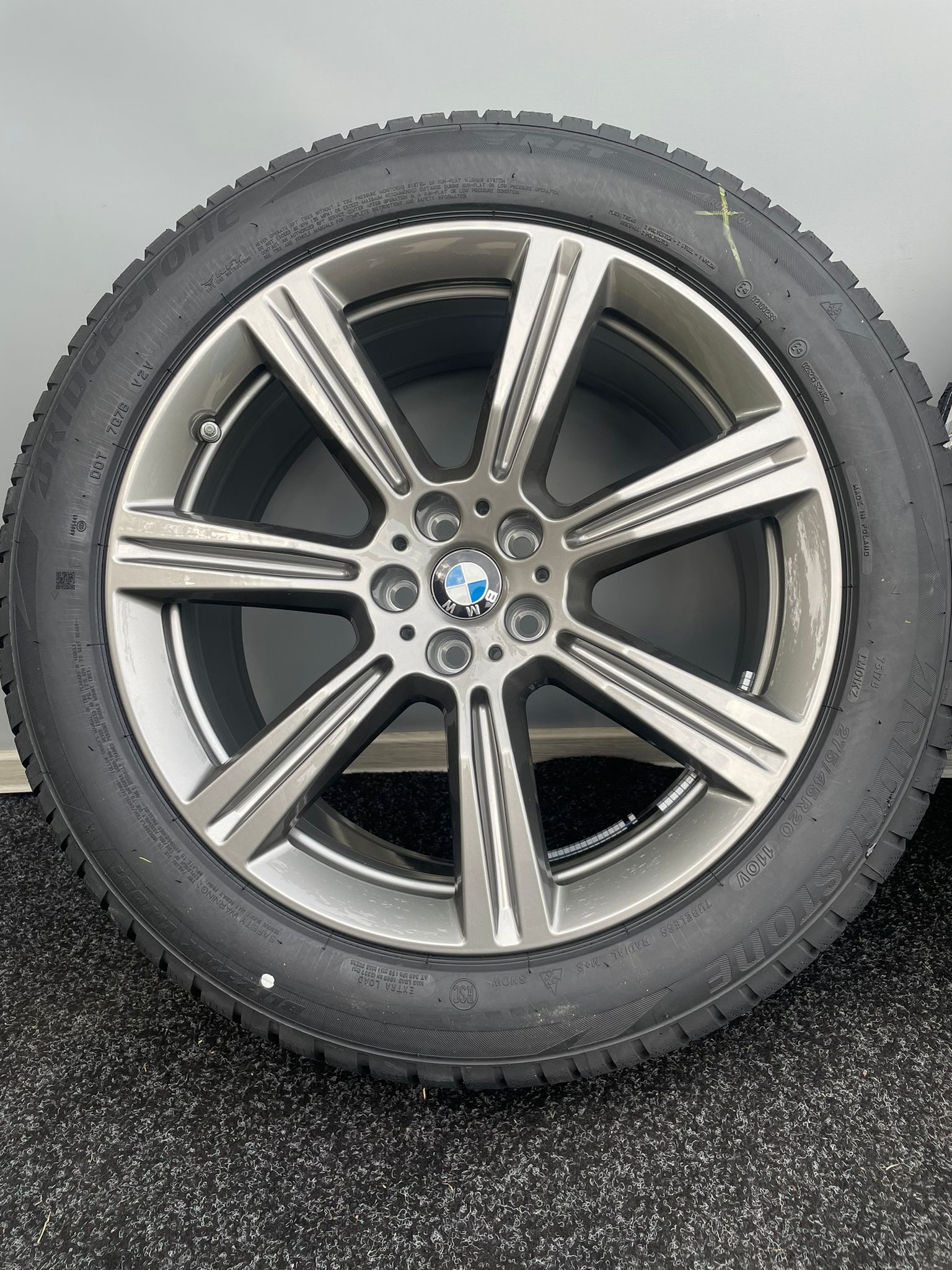 Jante 20” roti iarna originale BMW X5 G05 X6 G06 M50D M736 bmw6883753 - Premiumwheels.ro